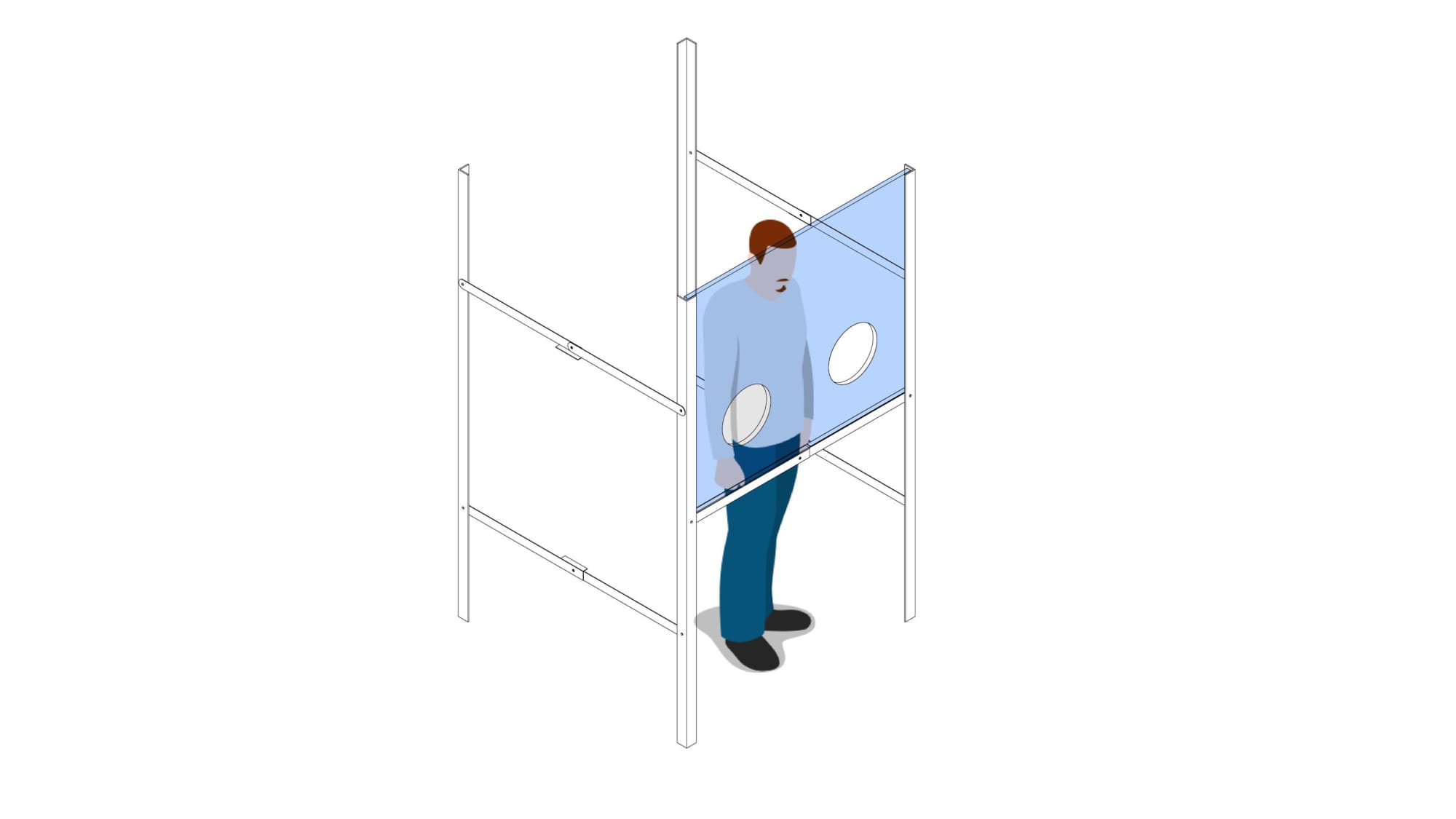Collapsible Walk-in Sample Collection Kiosk | COVID-19 – COVID-19 ...